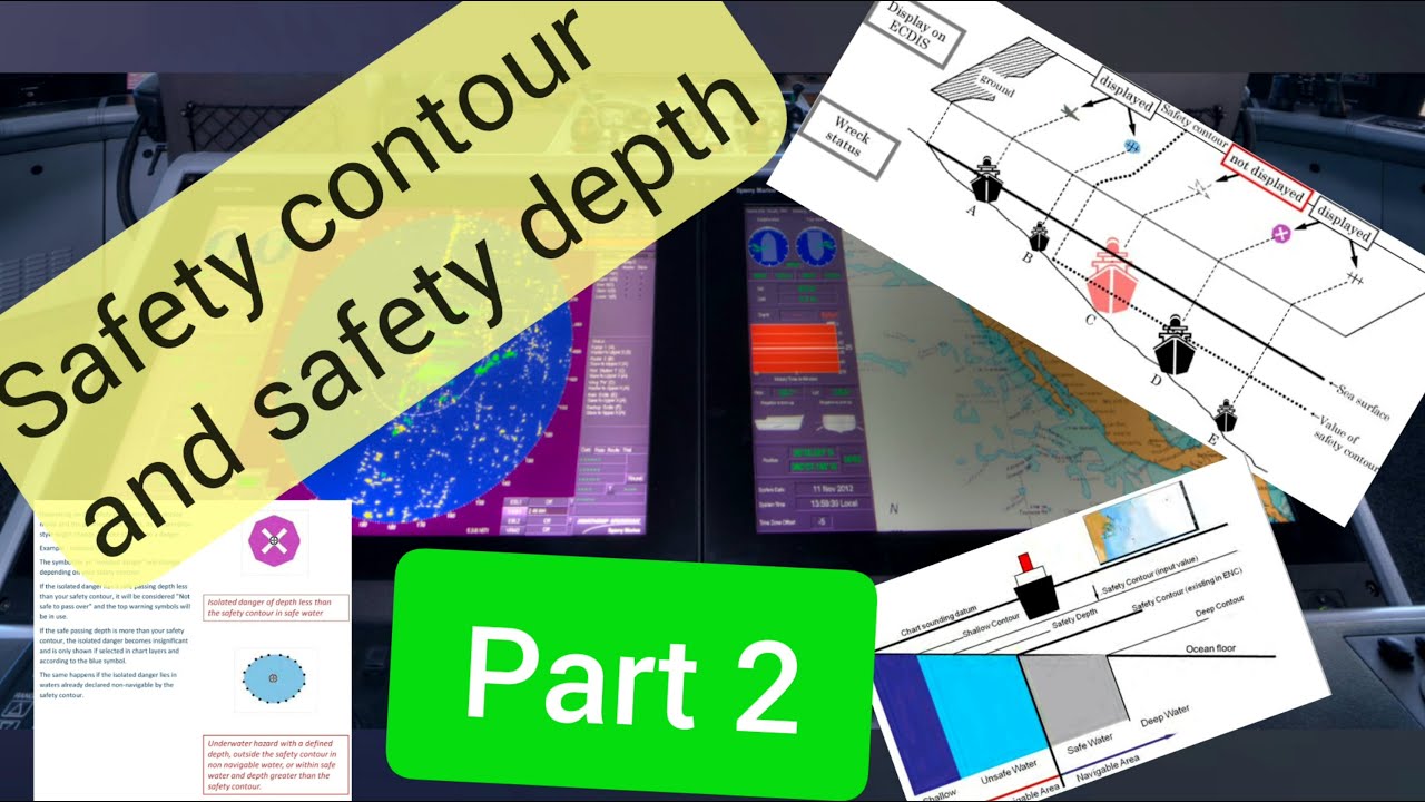 Safety depth и Safety contour,Ч.2- изменения отображаемой информации ...