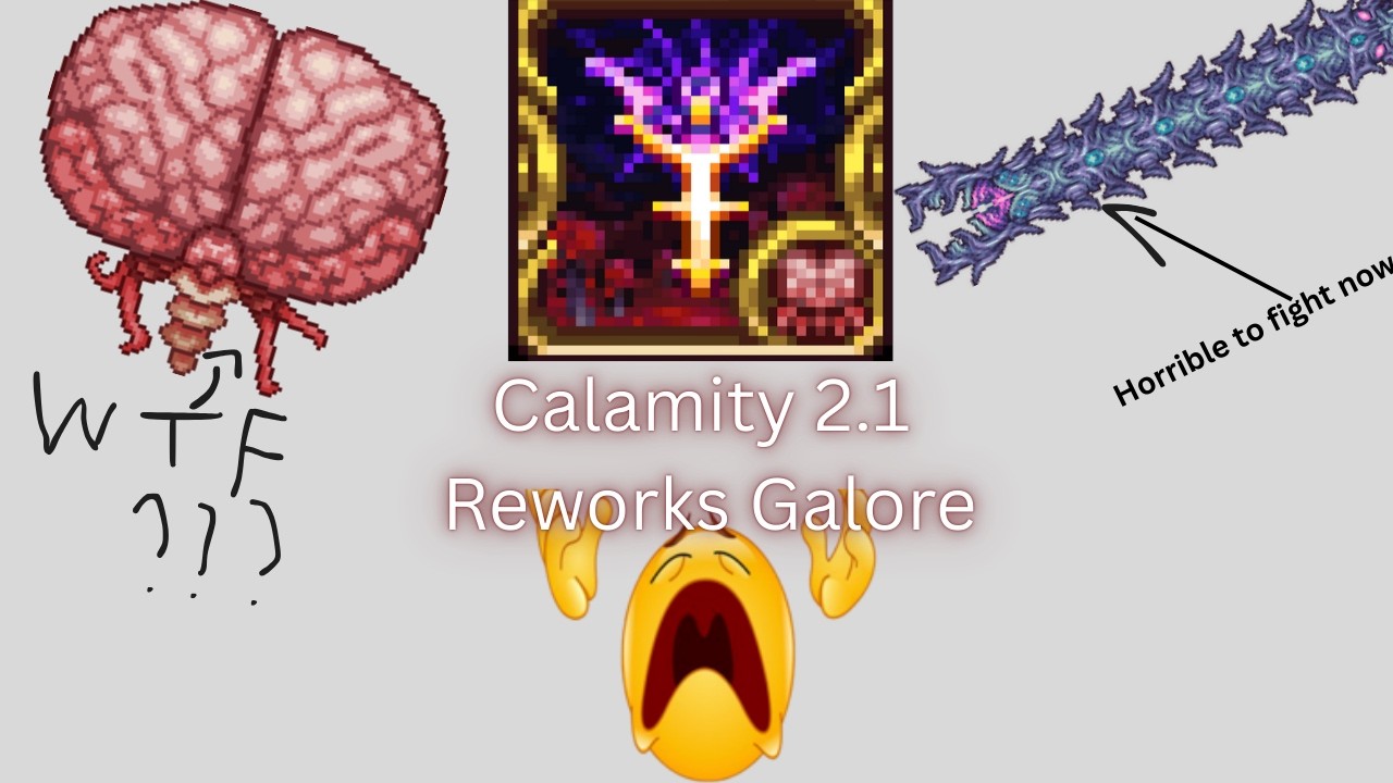 New Calamity Update=New pain and boss reworks! - YouTube