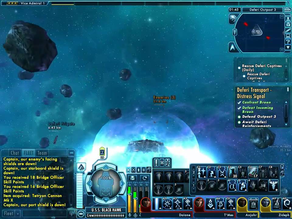 Star Trek Online - Deferi Outpost #3 - YouTube