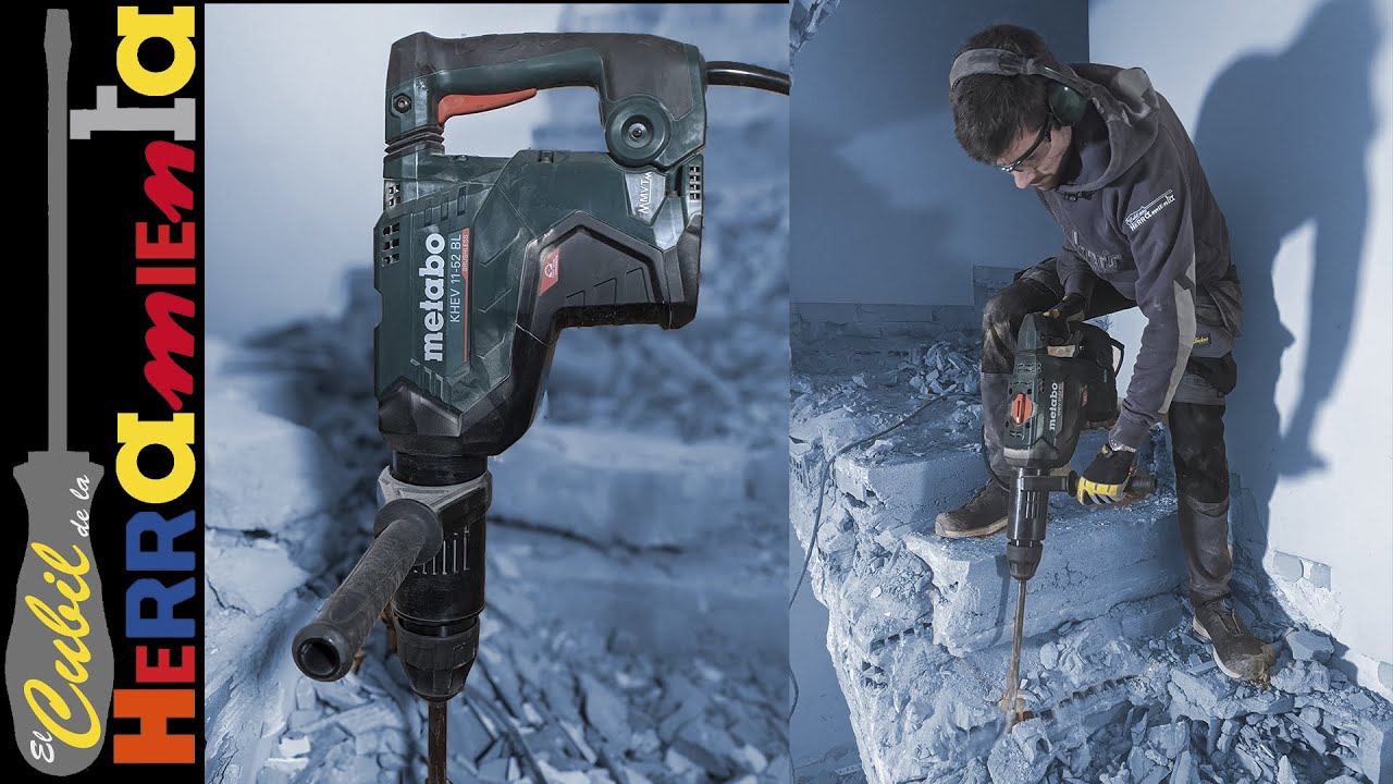 Martillos SDS MAX METABO Brushless 📌📌 - YouTube