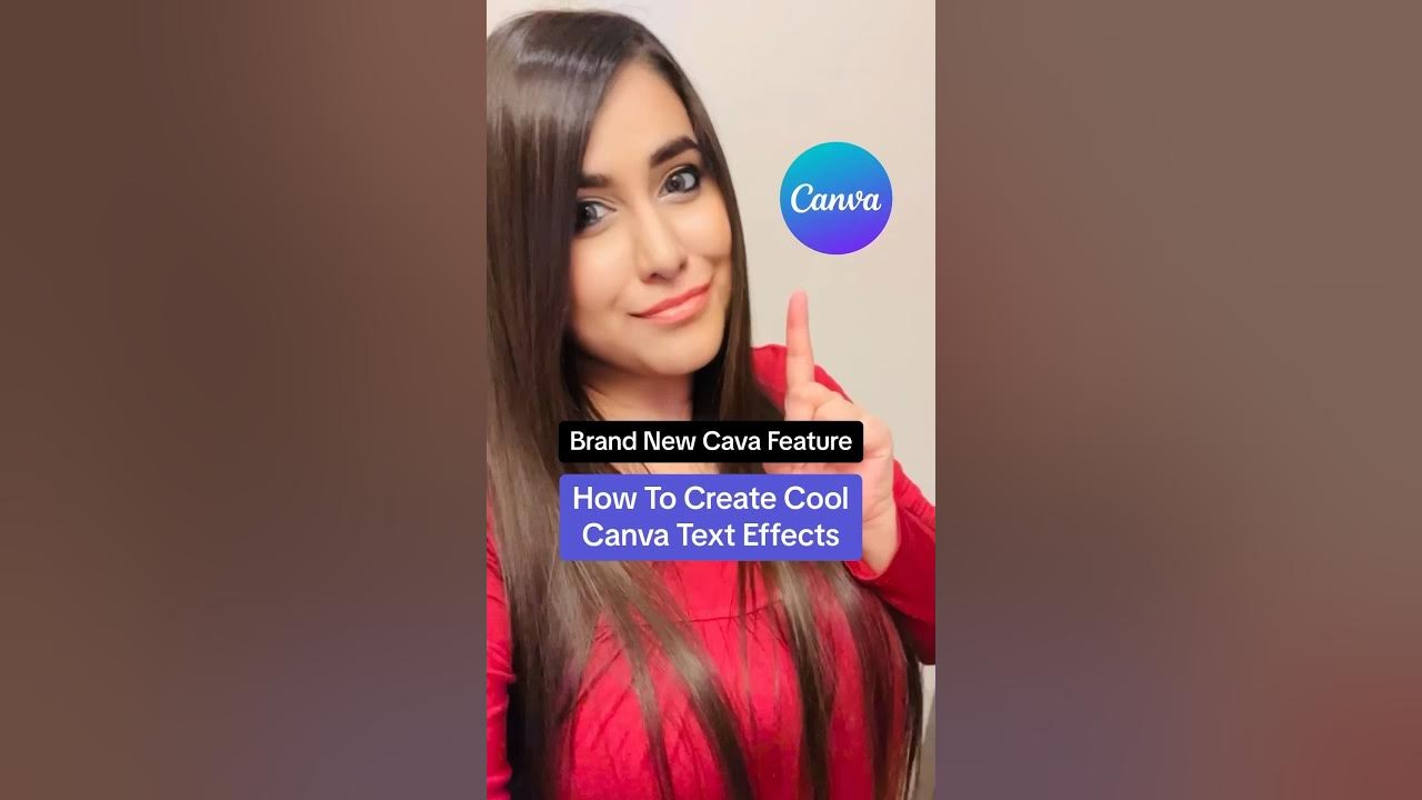 How To Create Cool Text Effects Using Canva #canvatips #canvatutorial - YouTube