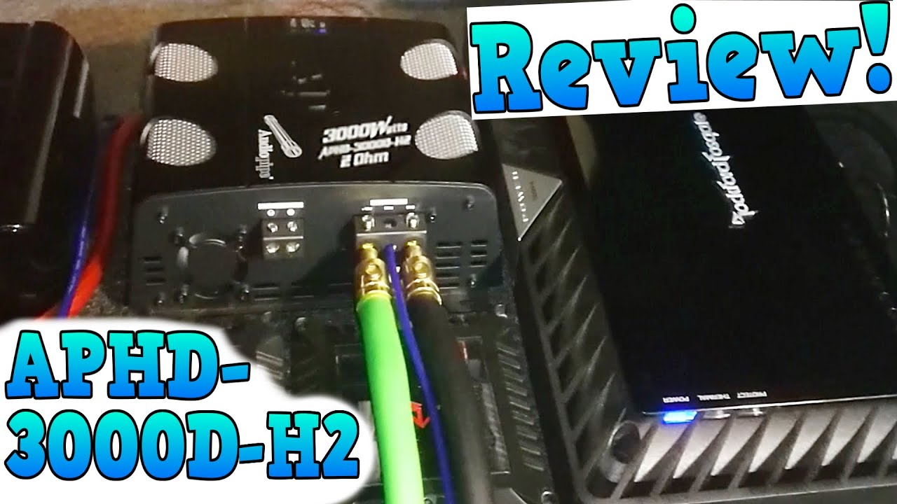 AudioPipe APHD-3000D-H2 (Review +Unboxing+ Clamp dyno) 2 ohm?? - YouTube