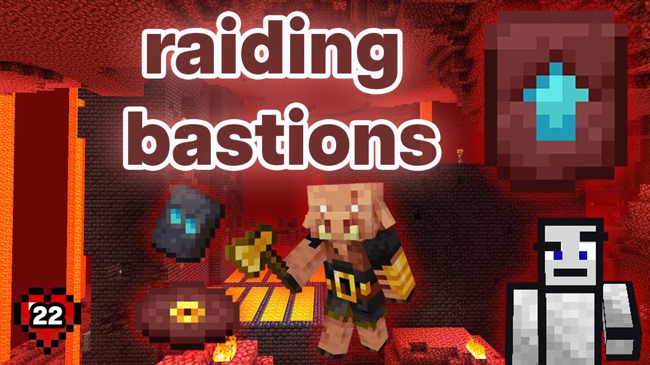 I Raided Bastions For The First Time In Survival Minecraft (22) - YouTube