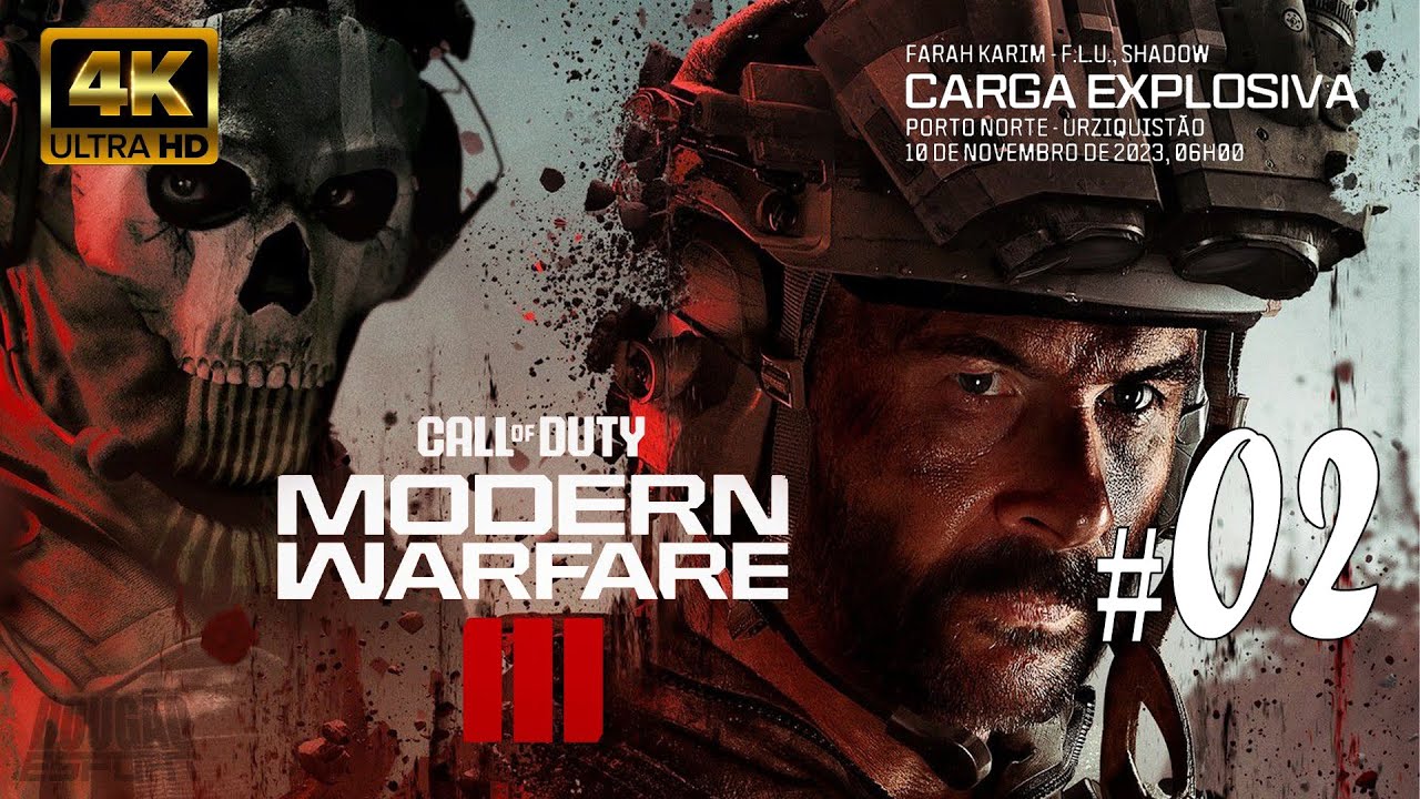 CARGA EXPLOSIVA - FARAH KARIN | COD MW3 2023 | Parte 02 DUBLADO em ...