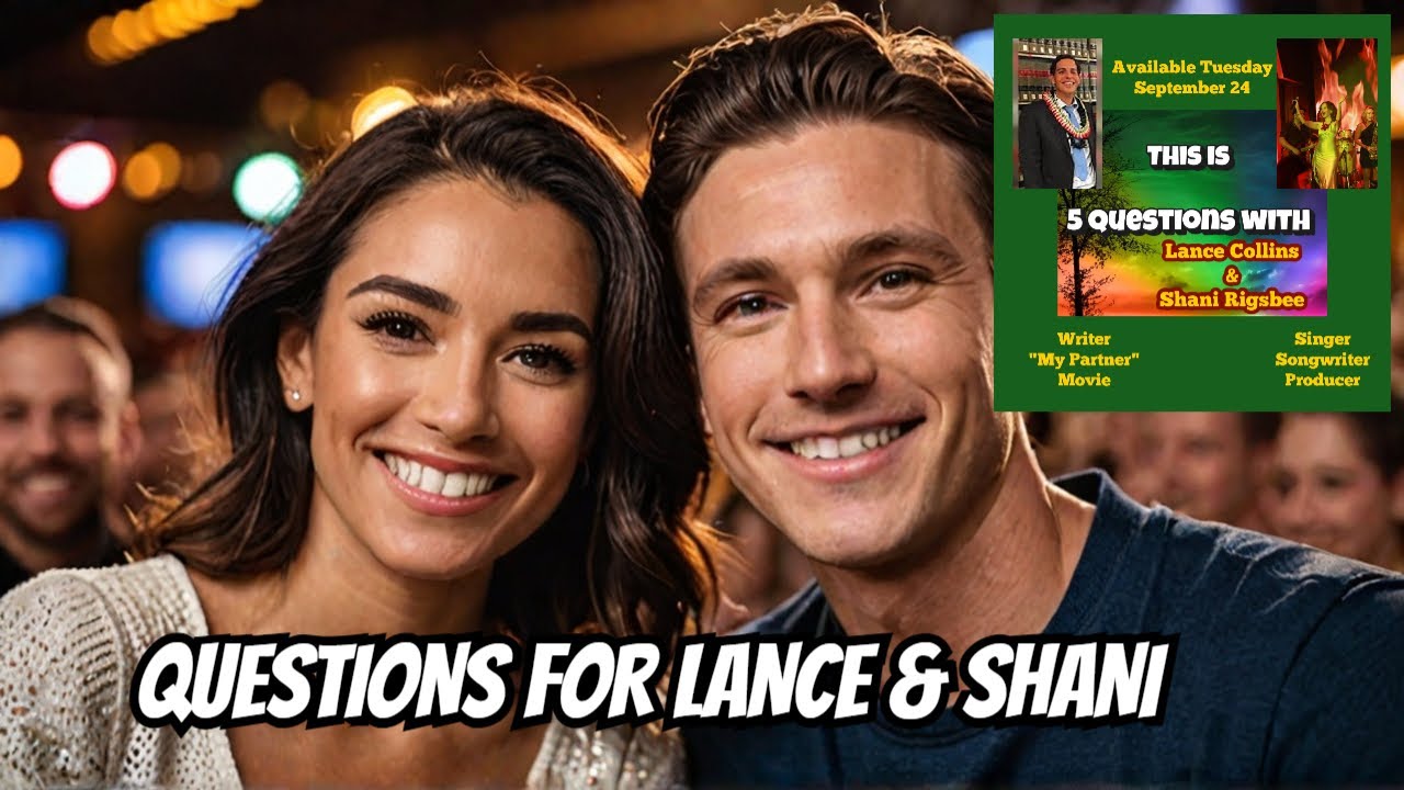 5 Questions? What will Writer Lance Collins and Singer Shani Share ...