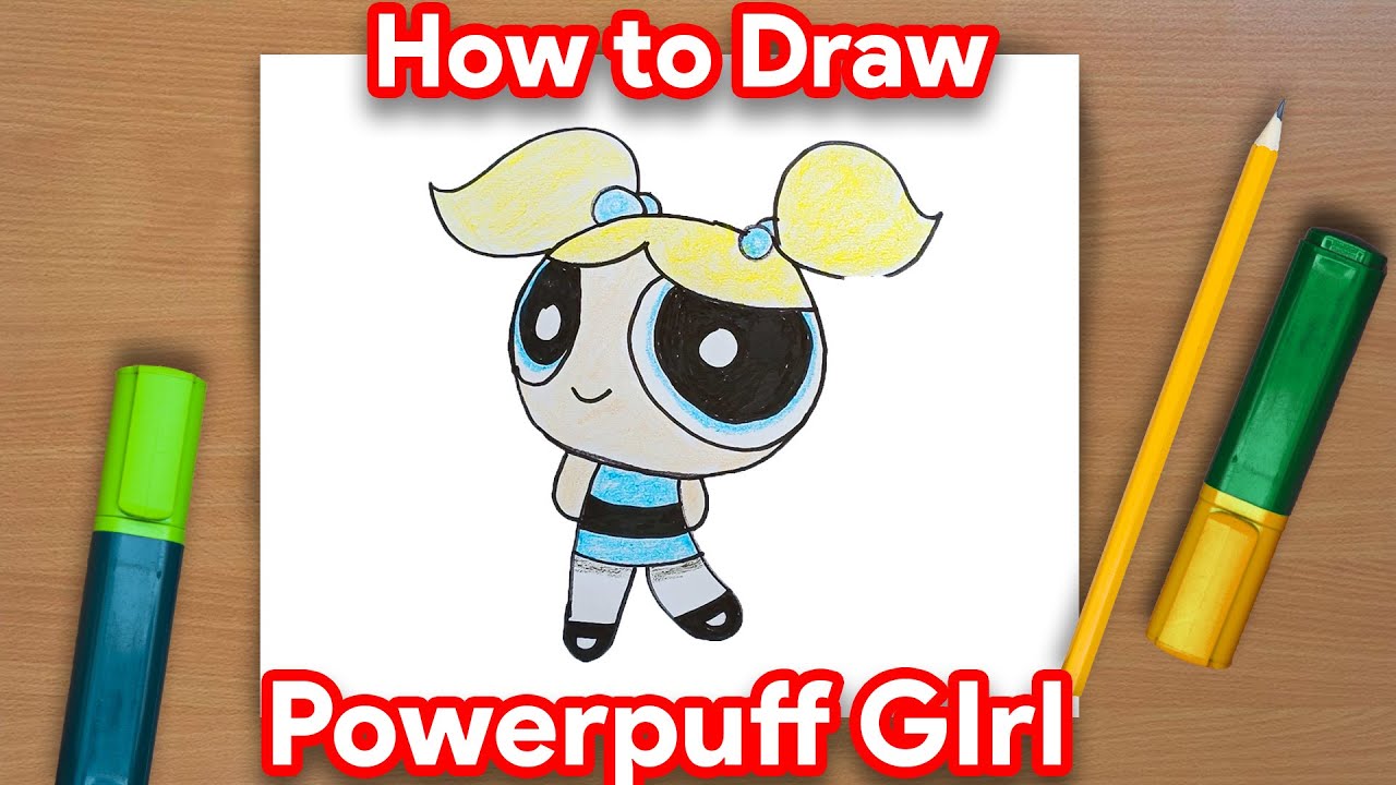 Drawing The Powerpuff Girls easy step by step / How to draw The ...