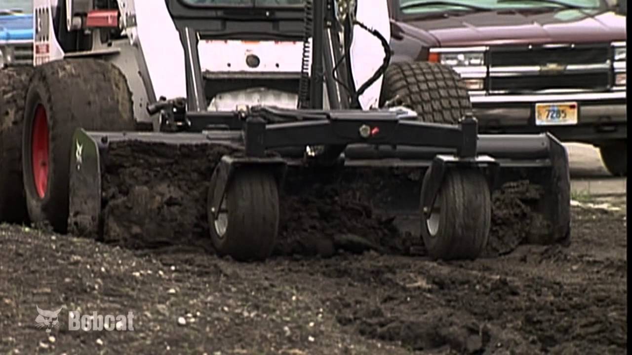 Box Blade Video | Bobcat Loader Attachments - YouTube