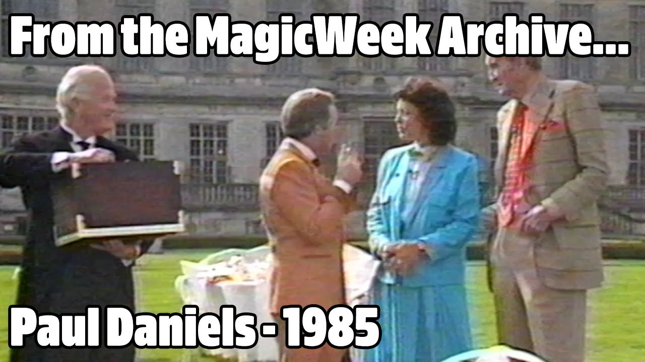 Paul Daniels - Magician - The Paul Daniels Magic Show - 1985 - YouTube
