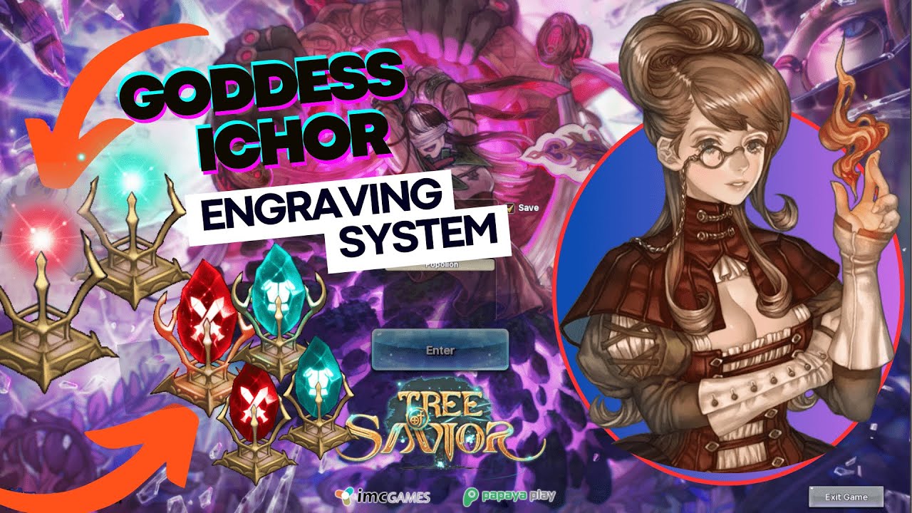 [Tree of Savior] Random Ichor & Engraving System - YouTube