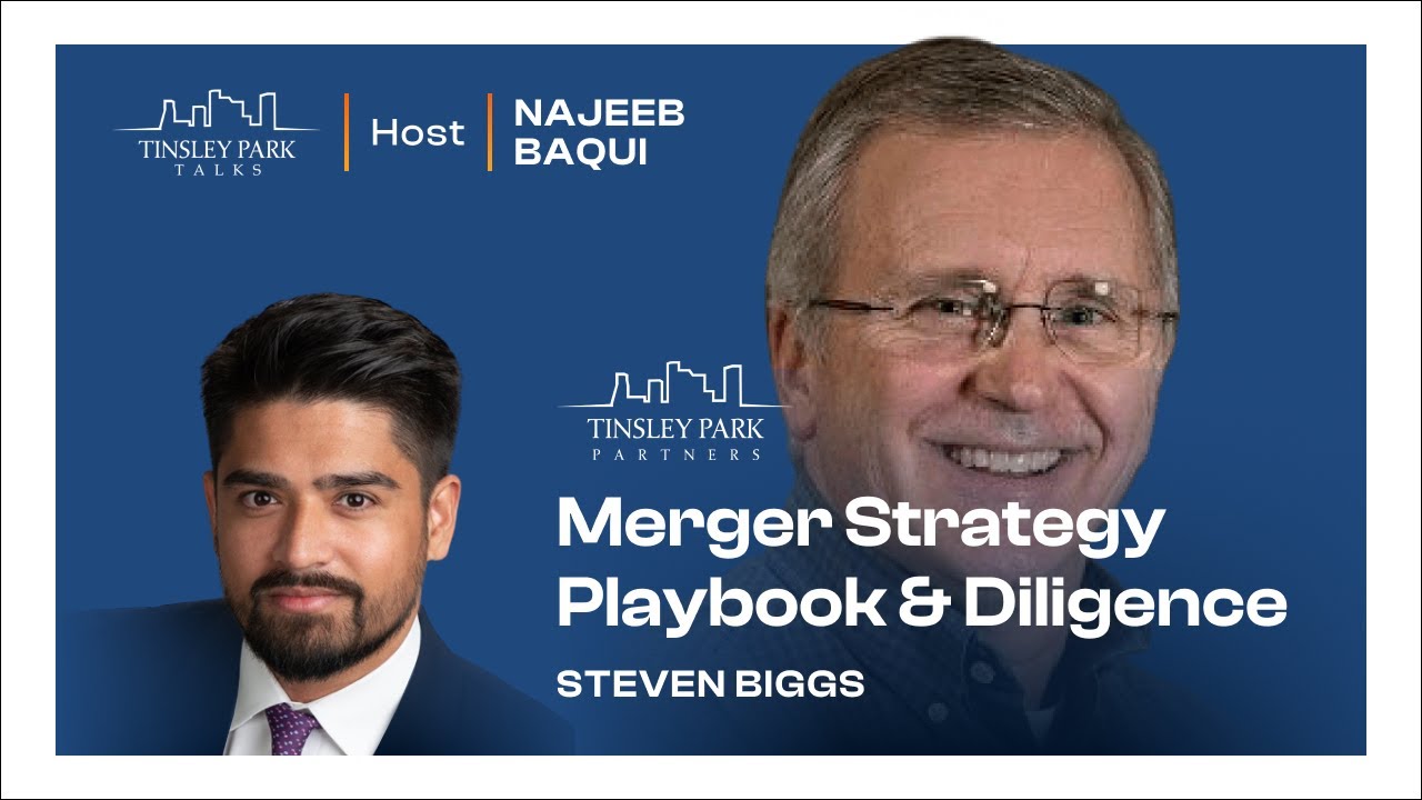 Steven Biggs: Merger Strategy Playbook & Diligence - YouTube