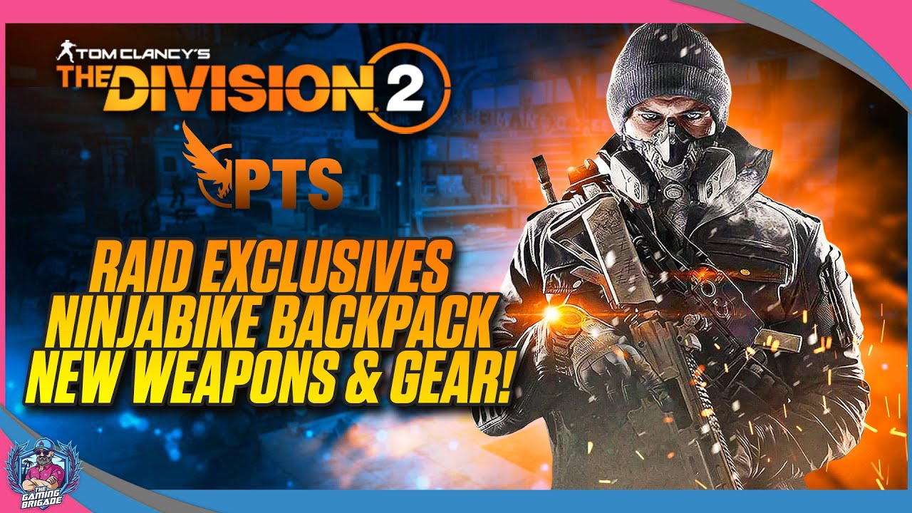 THE DIVISION 2 NEWS UPDATE | RAID EXCLUSIVE EXOTICS & NINJABIKE ...