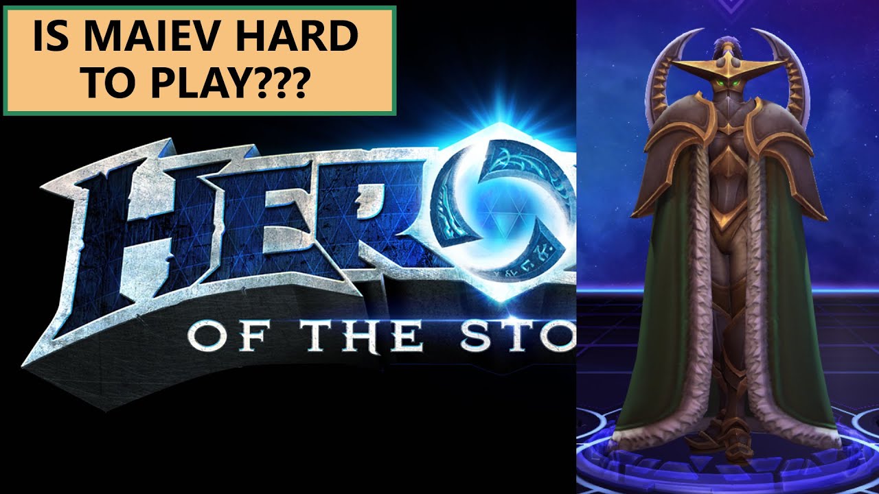 HotS: Is Maiev Hard To Play??? - YouTube