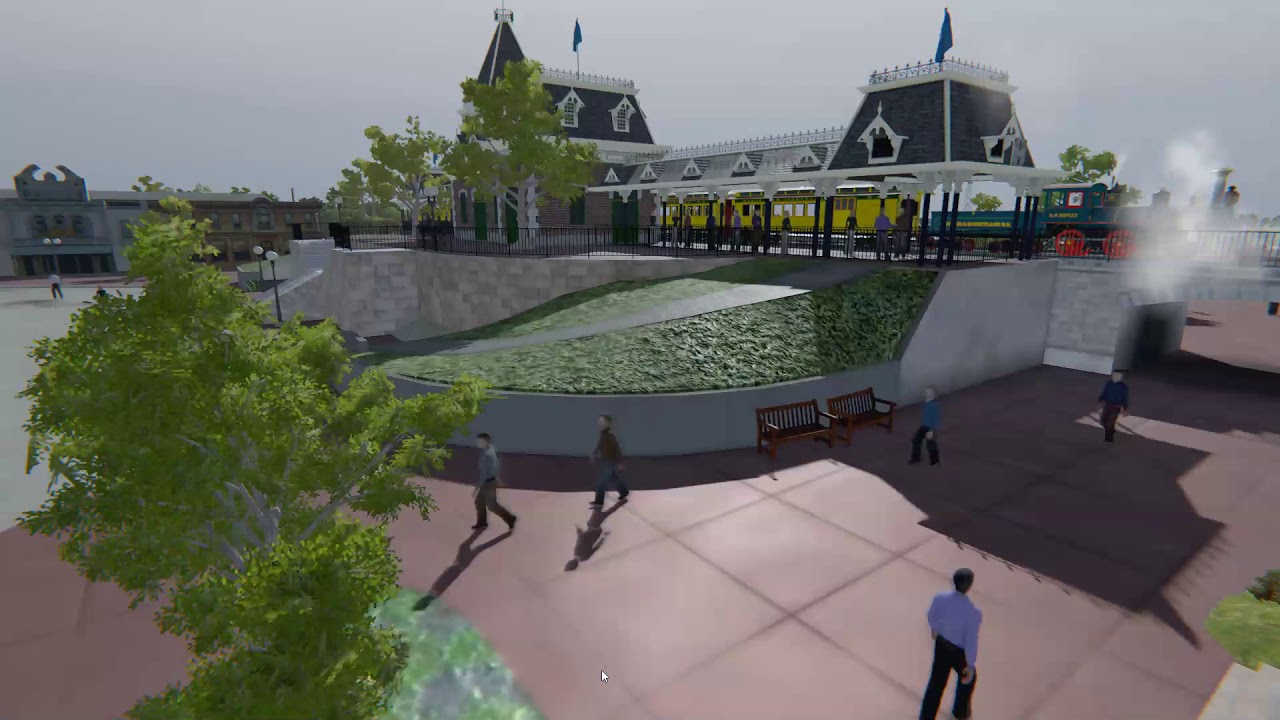 Disneyland Railroad Simulator Version 1.0.2: Video Update! - YouTube