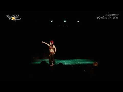 Bianca Darkwoods. Romania@Fiesta Tribal Dance Fest in Kiev. april 16-17 2016