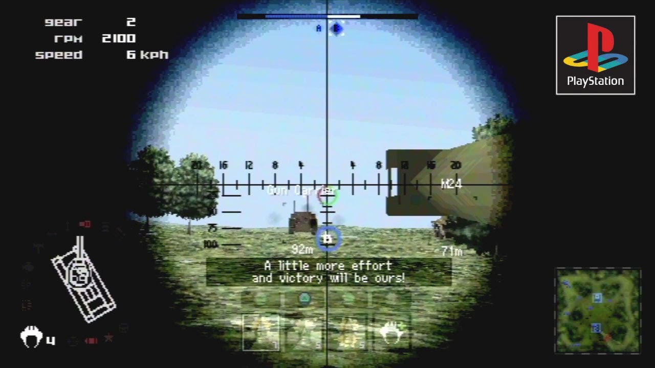War Thunder: Armored Assault - Intro (PS1) (1999) - YouTube