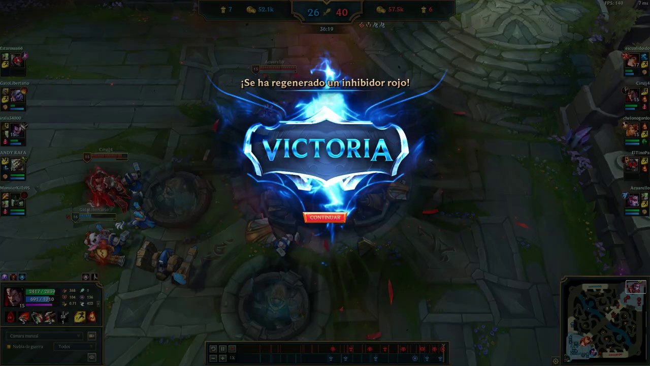 League of Legends Una Victoria Inesperada - YouTube