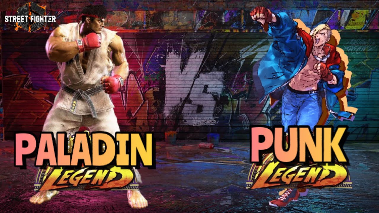 [SF6] Punk(Ed) vs Paladin(Ryu) High Level [Street Fighter 6] - YouTube
