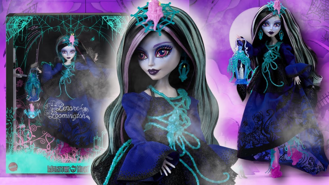 👻NEW Lenore Loomington Monster High Doll - Unboxing and Review!👻 - YouTube