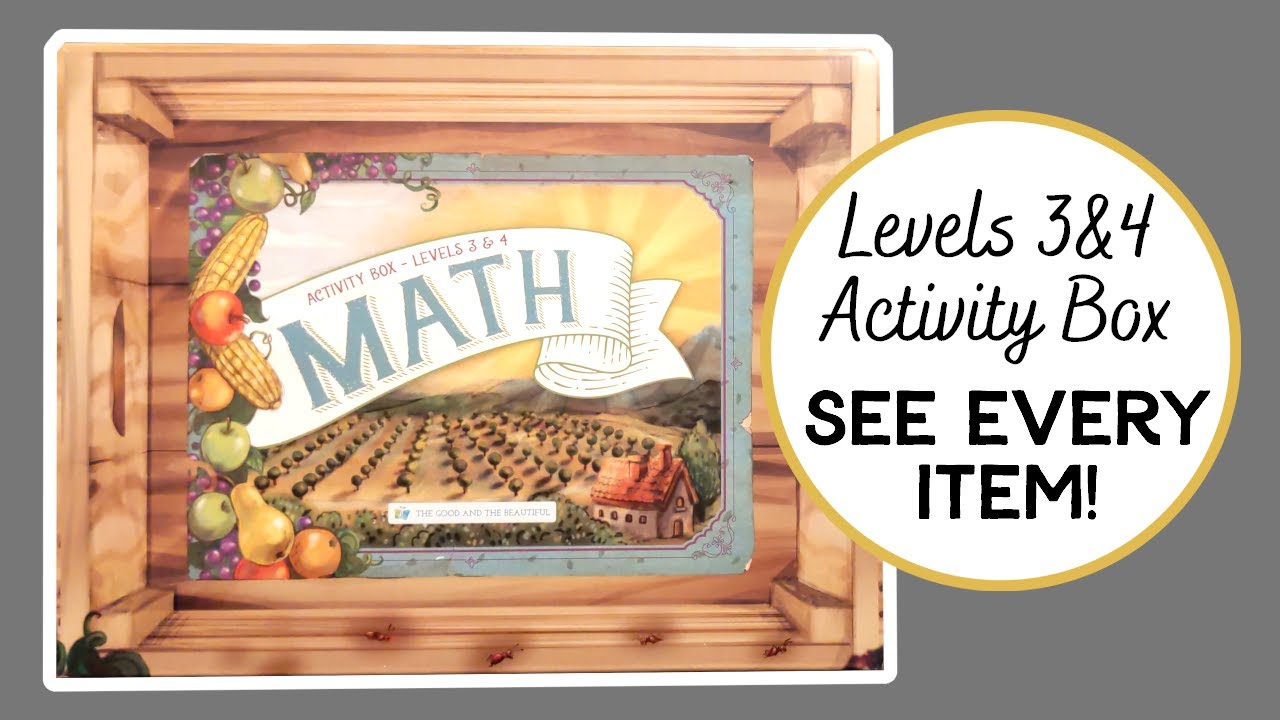 *Discontinued* TGTB MATH 3 & 4 ACTIVITY BOX In-Depth Look | Interactive ...