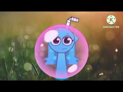 Emmet Lucy and benny hides KC SFX and unhids aqea blowing bubblegum floating away 