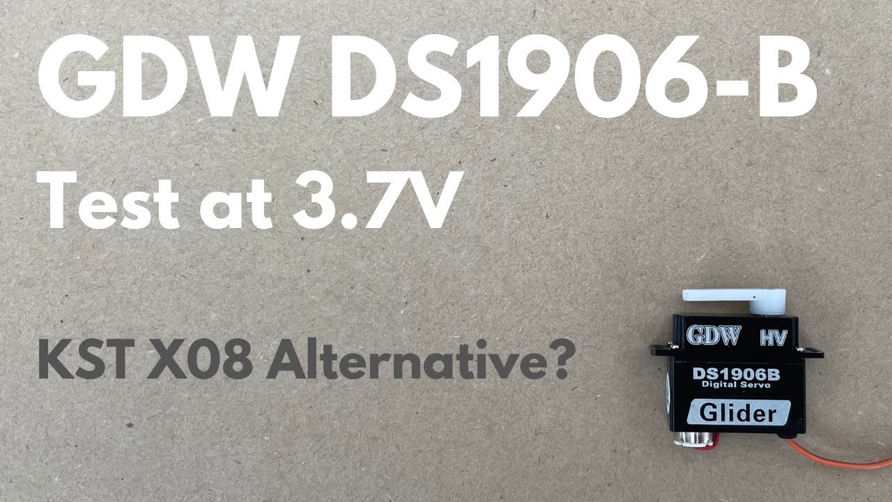 The Best DLG Servo: GDW DS1906 B - YouTube