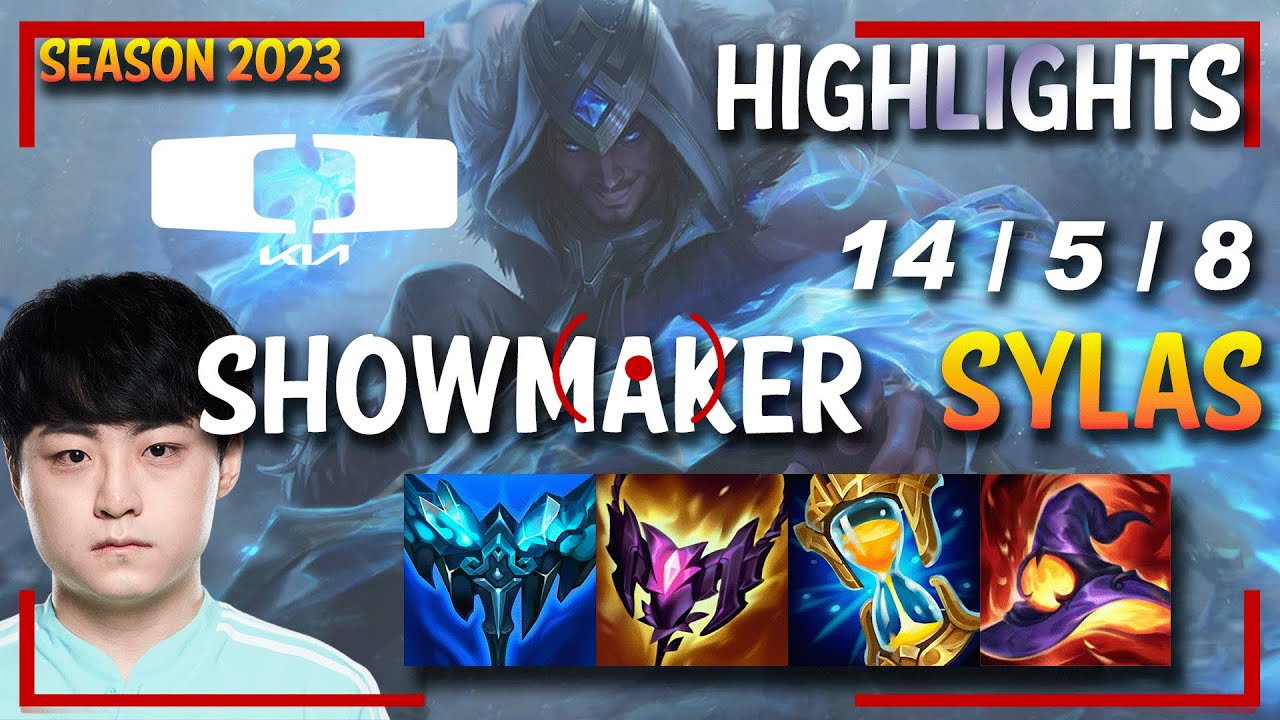 DK Showmaker SYLAS Mid - HIGHLIGHTS - KR SoloQ Ranked - YouTube