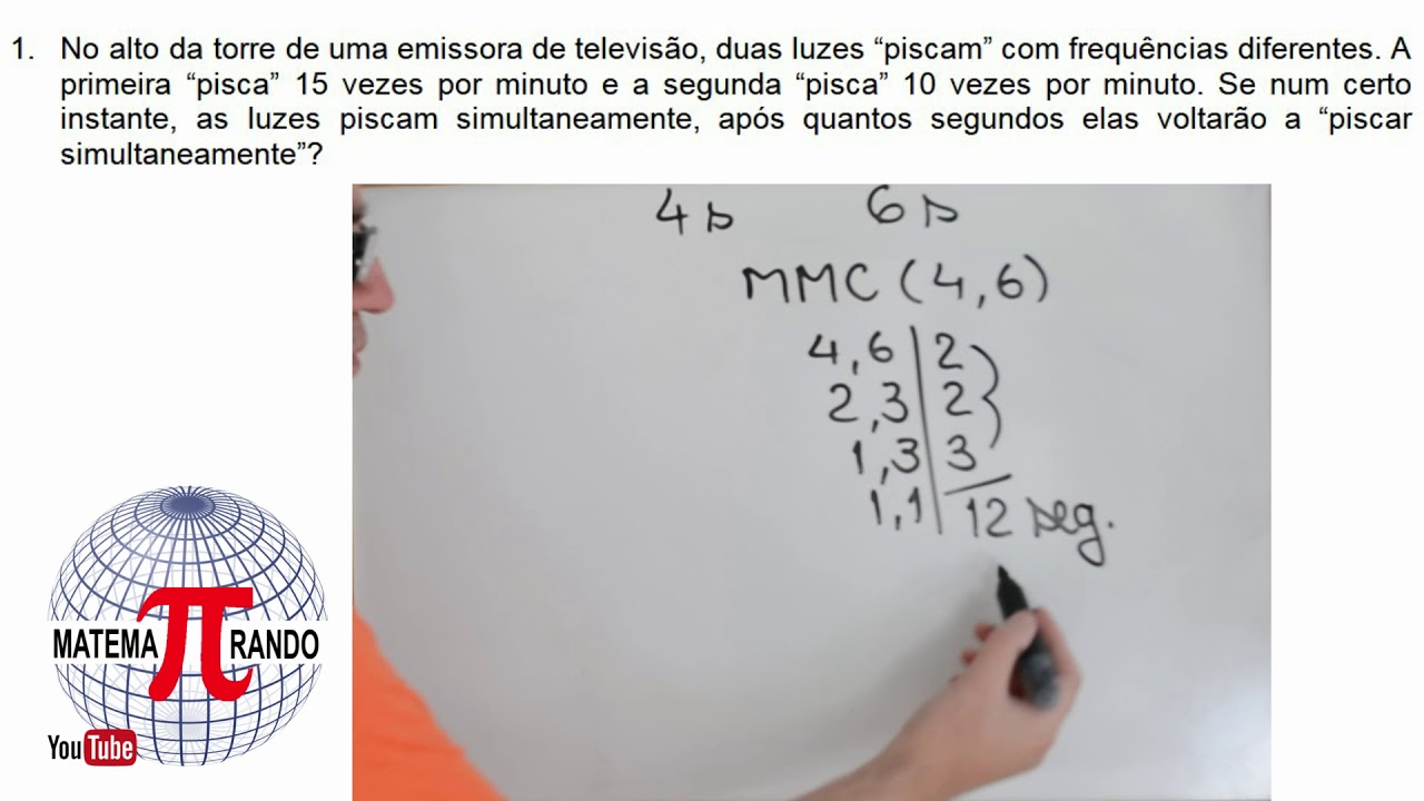 MMC & MDC - exemplos de aplicação - YouTube