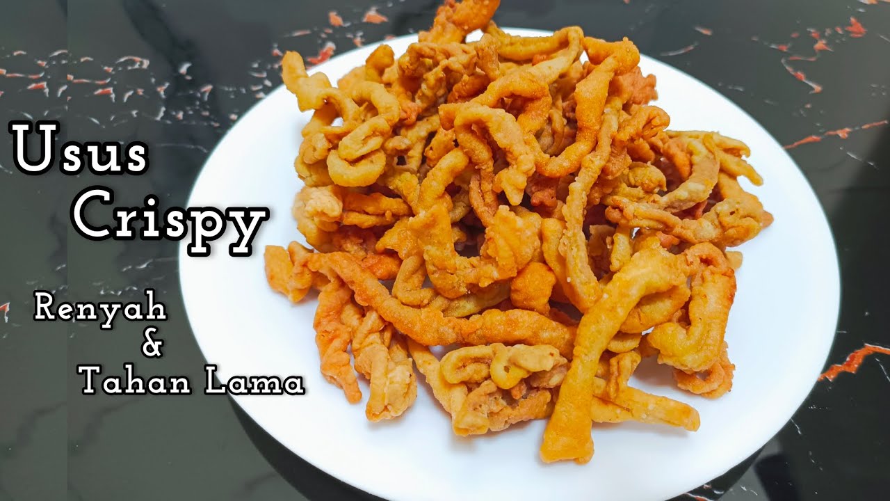 RESEP RAHASIA USUS CRISPY GURIH RENYAH DAN TAHAN LAMA. - YouTube