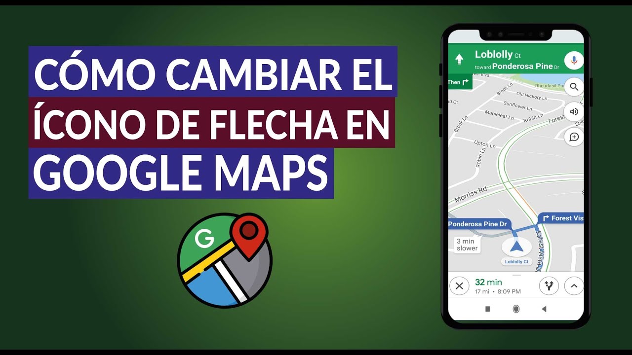 Cómo Cambiar el Icono de Flecha por uno de Carro o Coche en Google Maps ...