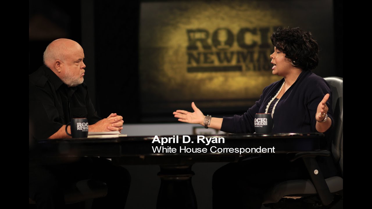 April D. Ryan on The Rock Newman Show - YouTube