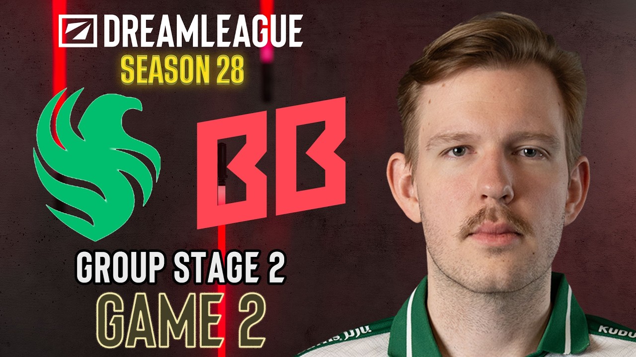 [FULL MATCH] Falcons vs BB | Game 2 | Group Stage 2 | DreamLeague SS 28 ...
