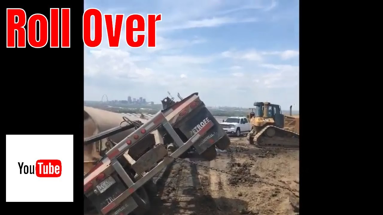 Roll Over Recovery with CAT D6N Dozers - YouTube