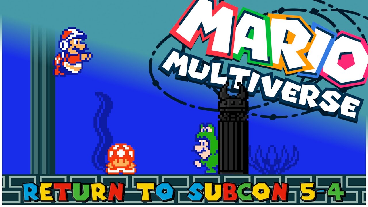 Mario Multiverse Level Creation Timelapse - Return to Subcon 5-4 - YouTube