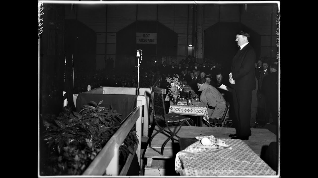 Adolf Hitler – Election campaign speech in Göttingen, July 21, 1932 ...