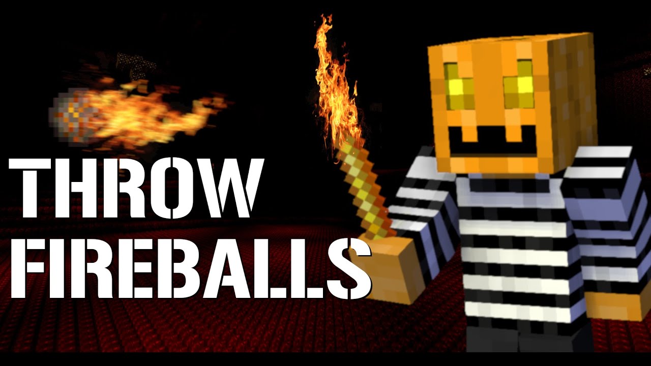 Fire Mage Wand with Working Ammo System in Minecraft! [Command Block ...