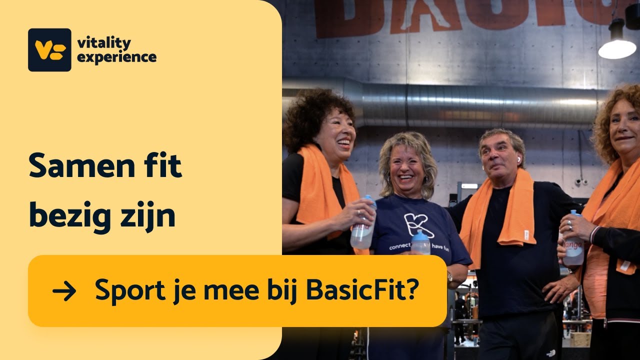 Samen gezond fit worden dat wil jij toch ook? Nu bij de Basic-Fit ...