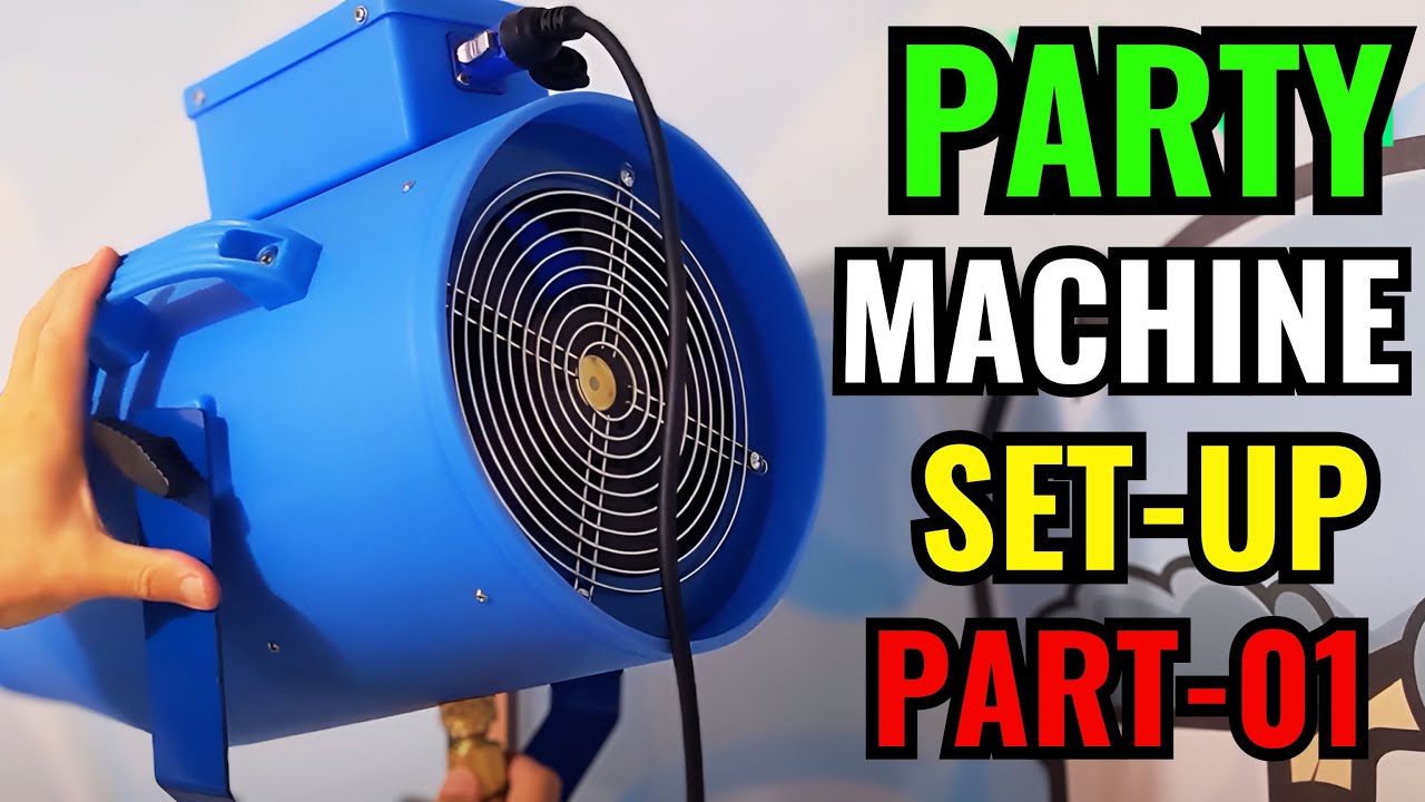 Step-by-Step Foam Party Machine Setup for Beginners!🔥🎉Part–01 - YouTube