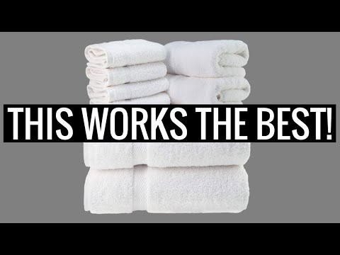 HOW TO REALLY WHITEN DINGY CLOTHES AT HOME!!! (Easy & Fast) | Andrea Jean Cleaning