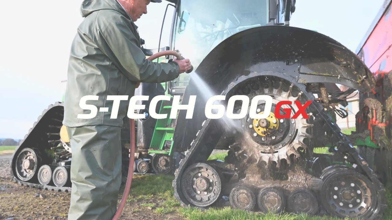 S-TECH 600GX - The Ultimate Versatile Track System for Tractors - YouTube