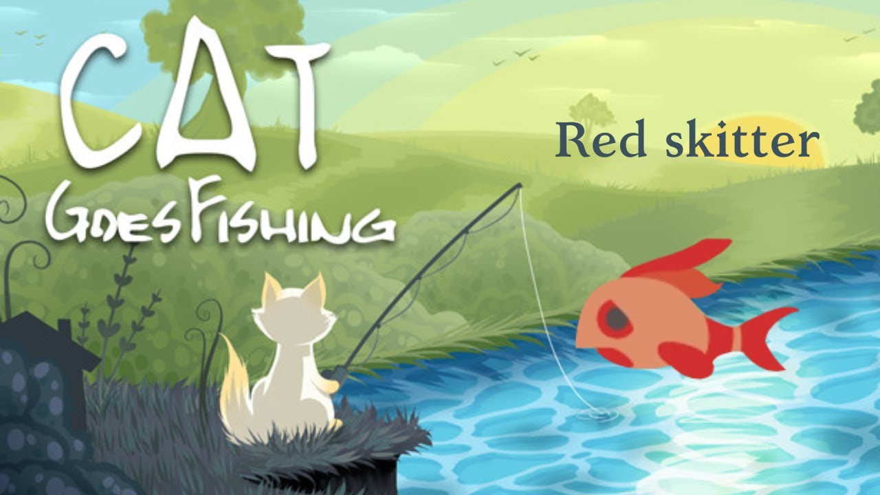 Cat Goes Fishing #19 Red Skitter - YouTube