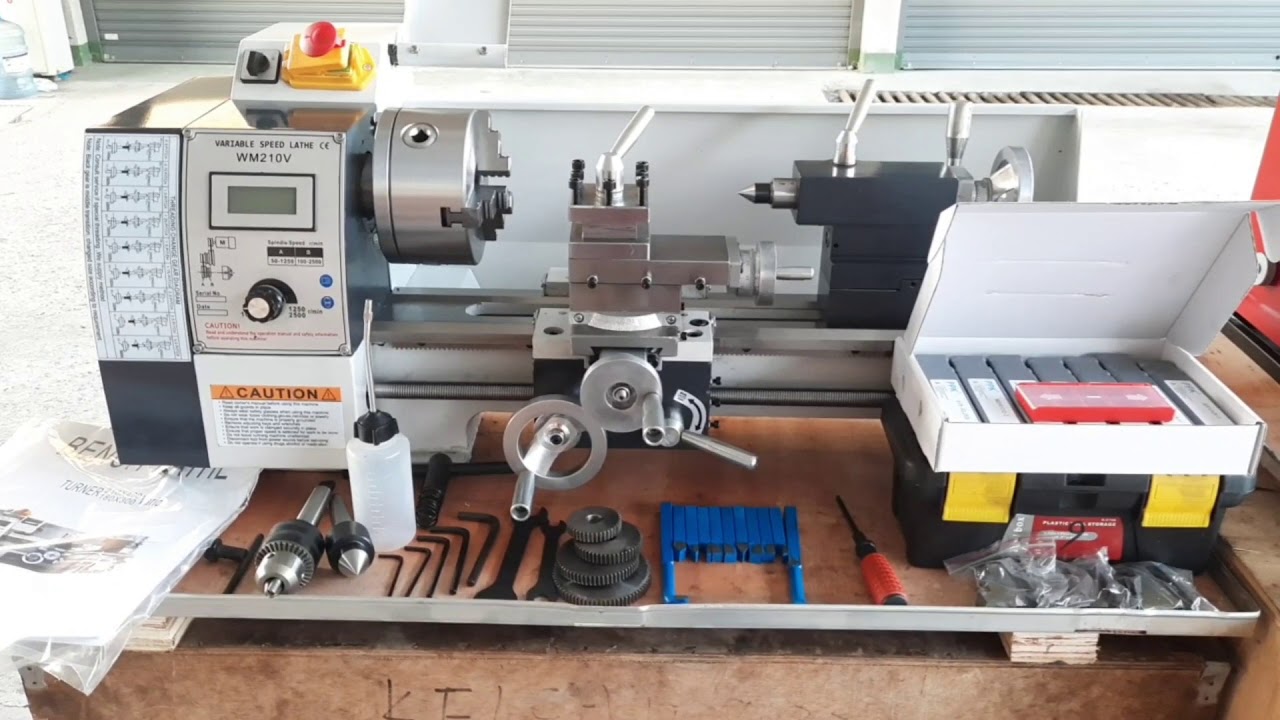 เครื่องกลึงเล็ก WM210 ราคา 29,000 / WM210V ราคา 36,000 / 210VF ราคา ...
