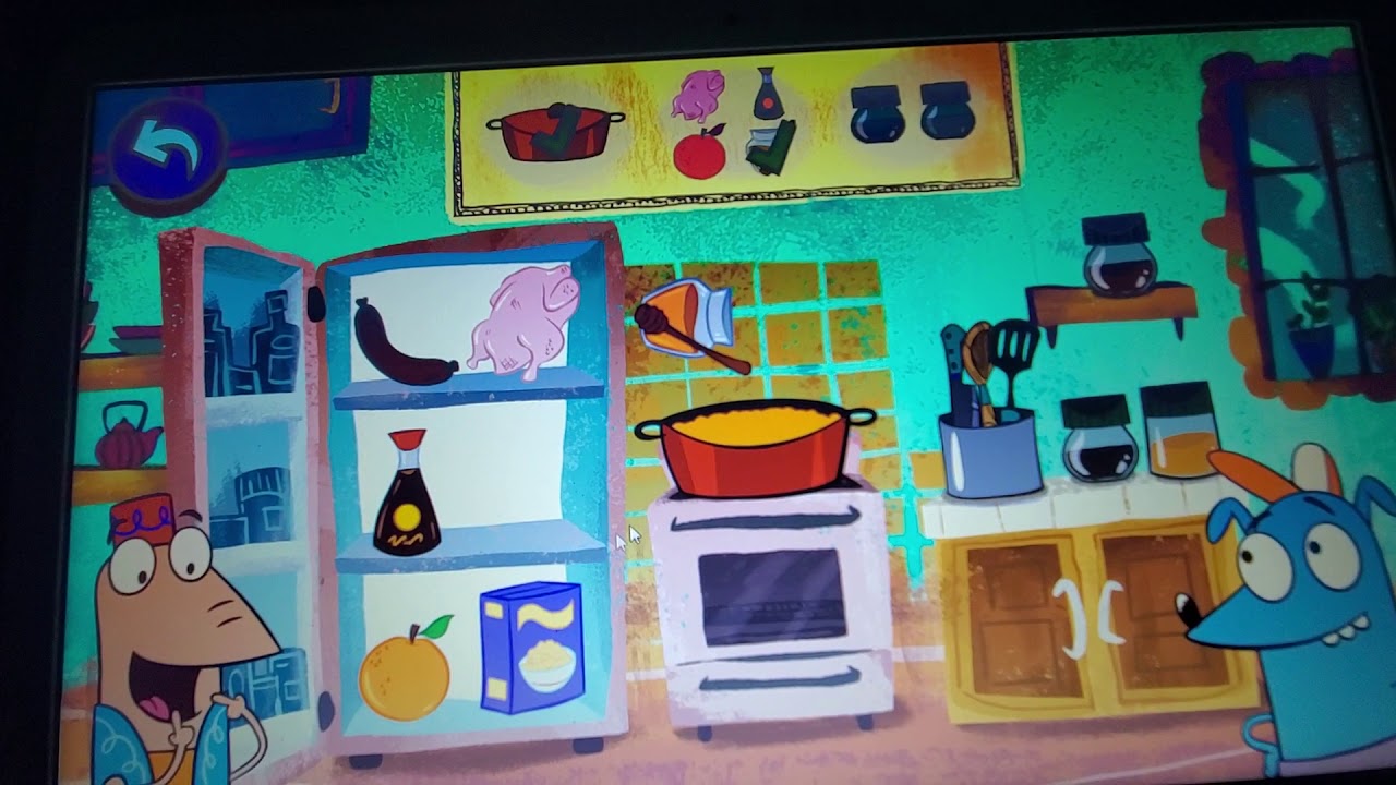 Let's Go Luna! Games | Chef Leo's Crazy Kitchen - YouTube