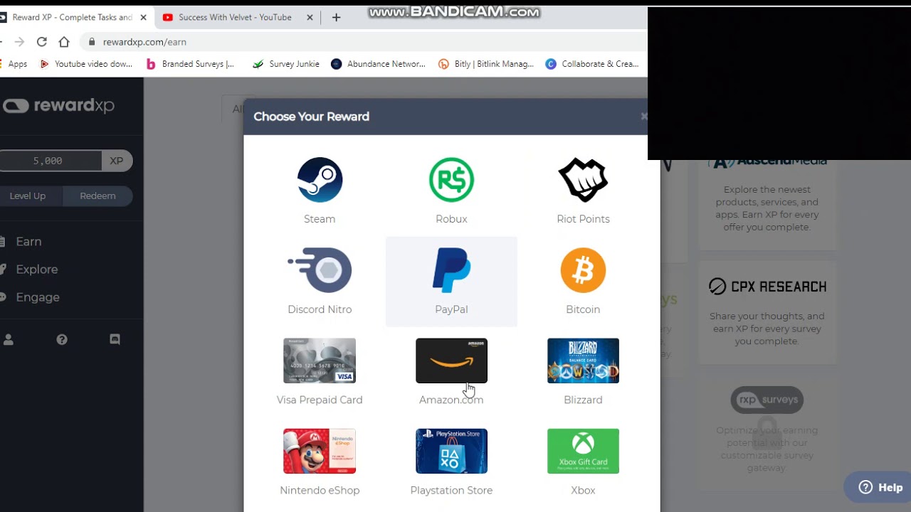 MAKE MONEY WITH REWARD XP - YouTube