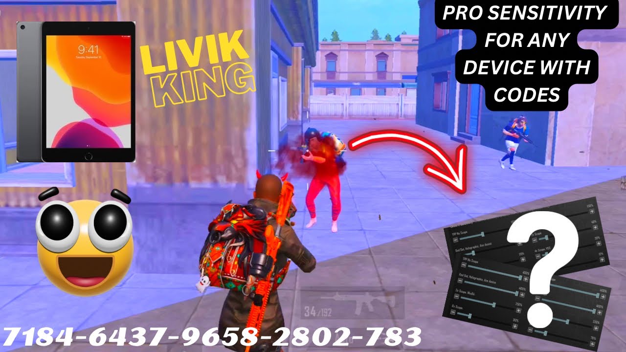 Best sensitivity and control with code for any device update2.4 Perfect ...