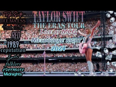 Taylor Swift, The Eras Tour Live at MCG Melbourne, 16th February 2024, Night 1