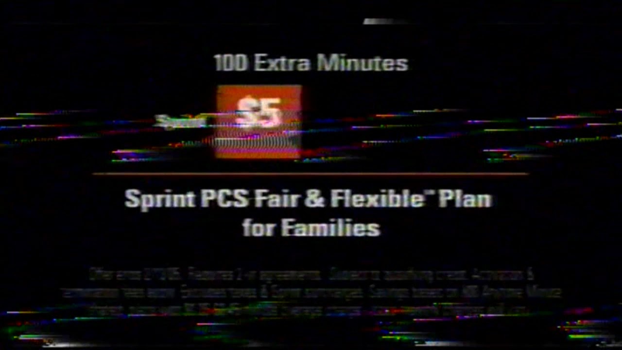 Sprint PCS - Tv commercial - 2005 - fair and flexible plan - YouTube