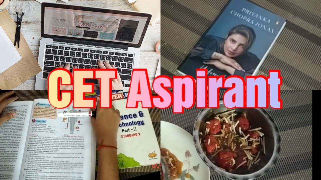 A day in life of CET Aspirant | Study Vlog 📚| Reading lover | Heer's ...