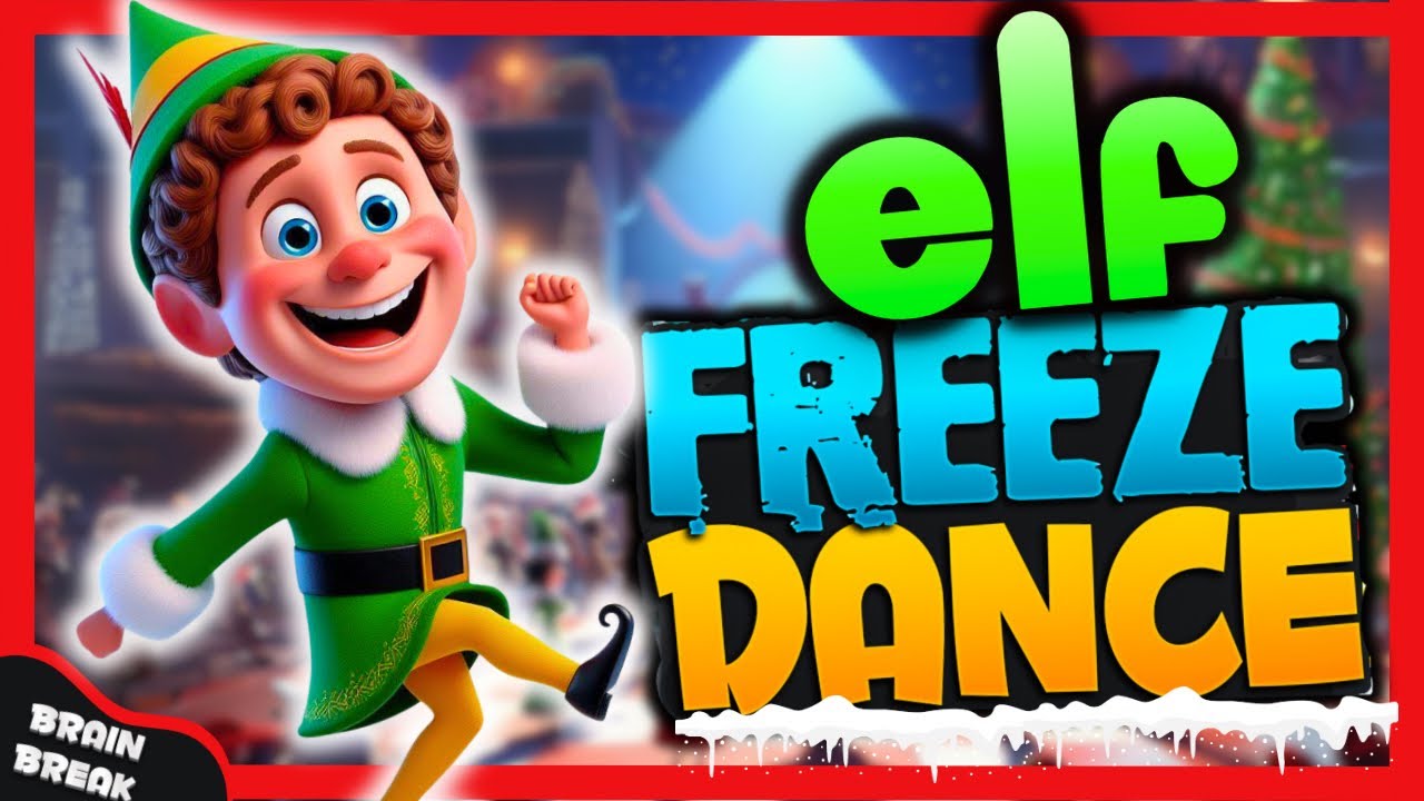 🎄Buddy the Elf Freeze Dance! 💃🕺 | Just Dance and Celebrate Holidays ...