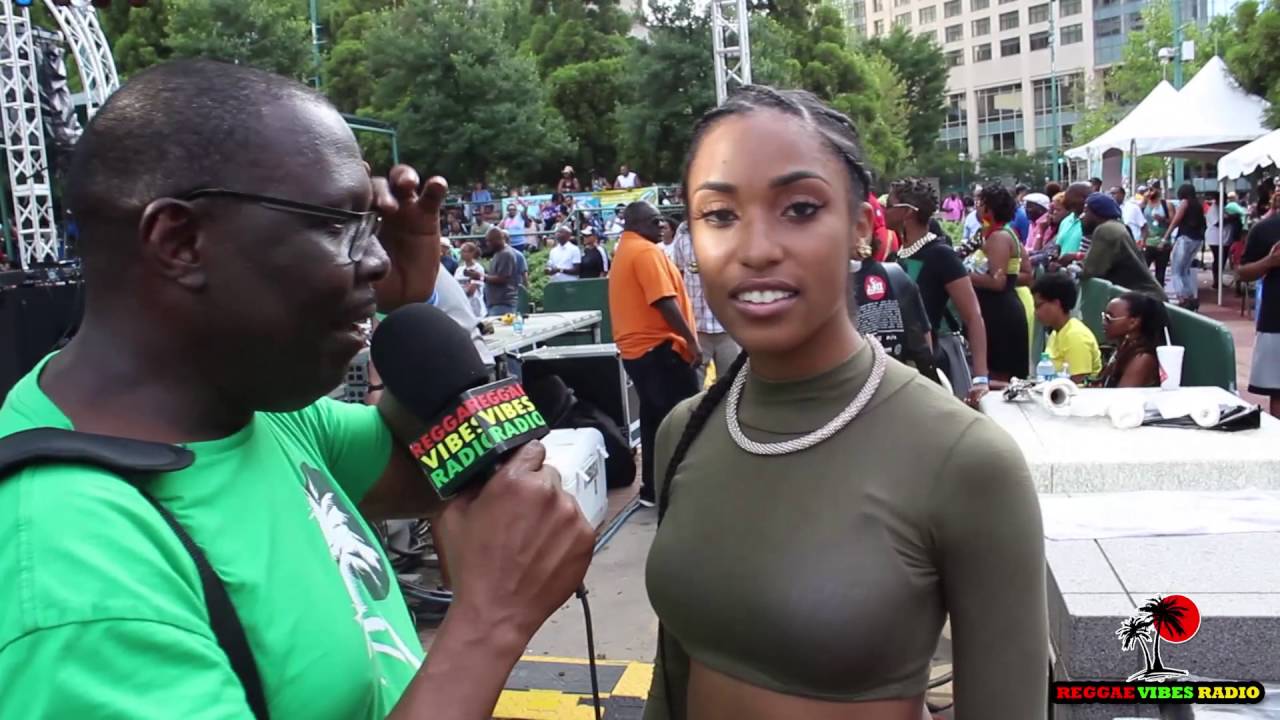 Imani Ray Interviews with Wayne Hall on Reggae Vibes Radio / Power 102. ...