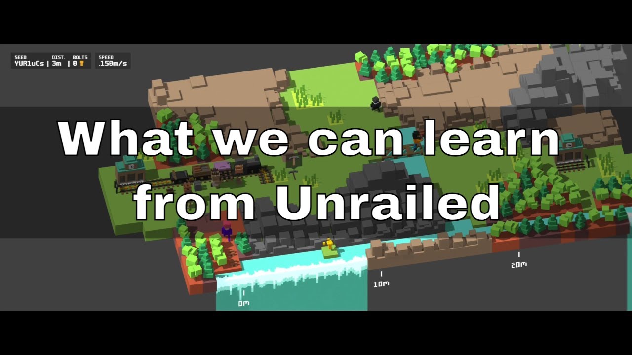 What we can learn from Unrailed | Game Review - YouTube